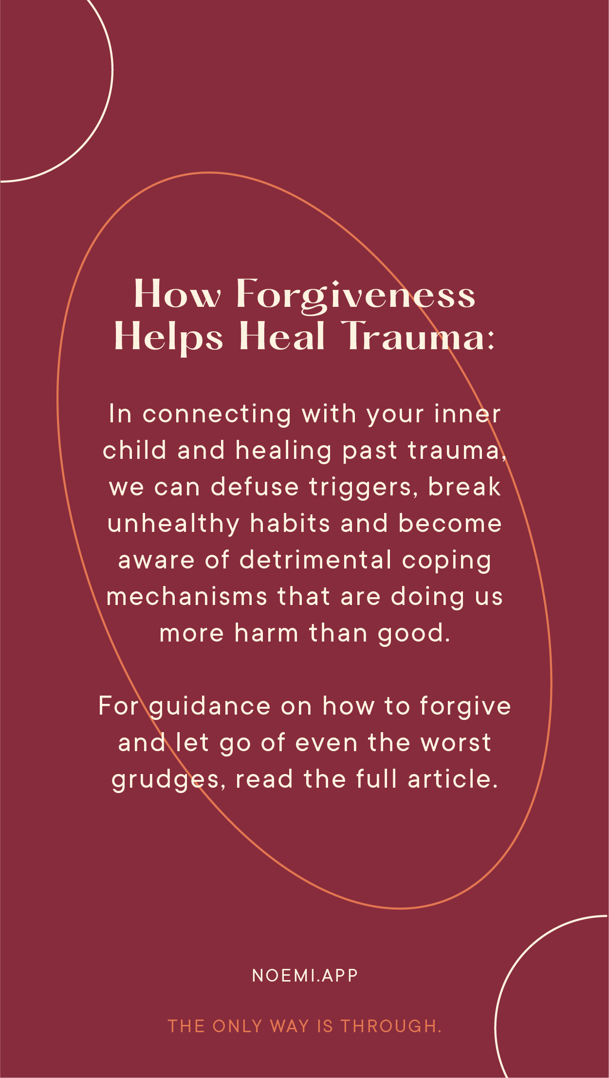 Forgiveness and How It Impacts Your Healing →Articles to Help Reset ...